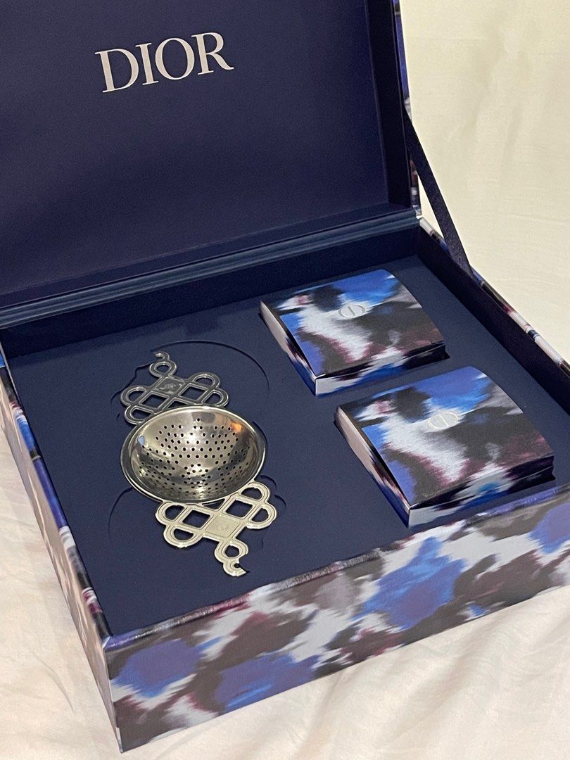 Dior 2023 Mooncake Box + Tea Infuser, Furniture & Home Living, Home ...