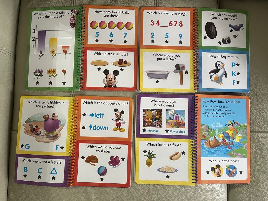 Disney Junior Mickey Mouse Clubhouse Quiz It Pen, 興趣及遊戲, 書本 & 文具, 小朋友書 ...