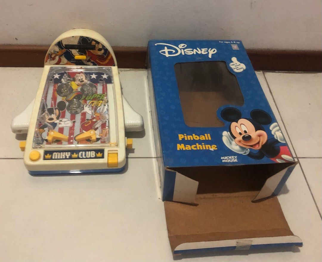 Disney Mickey Mouse pinball machine, Hobbies & Toys, Toys & Games on ...
