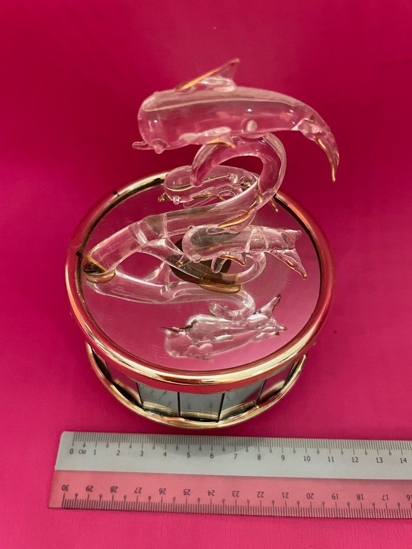 Dolphin music box, Hobbies & Toys, Collectibles & Memorabilia, Vintage ...