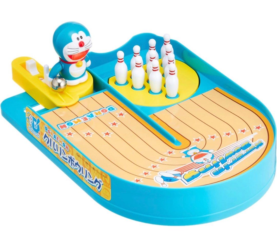 Doraemon Portable Bowling Game, Hobbies & Toys, Toys & Games on Carousell
