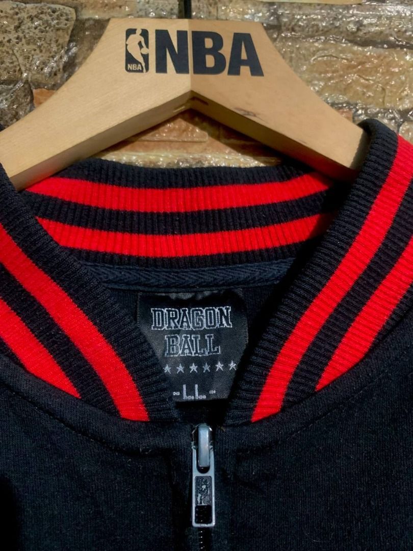 Dragon Ball Jacket Red Black Sukajan Japan Red Ribbon Army Varsity, Men ...