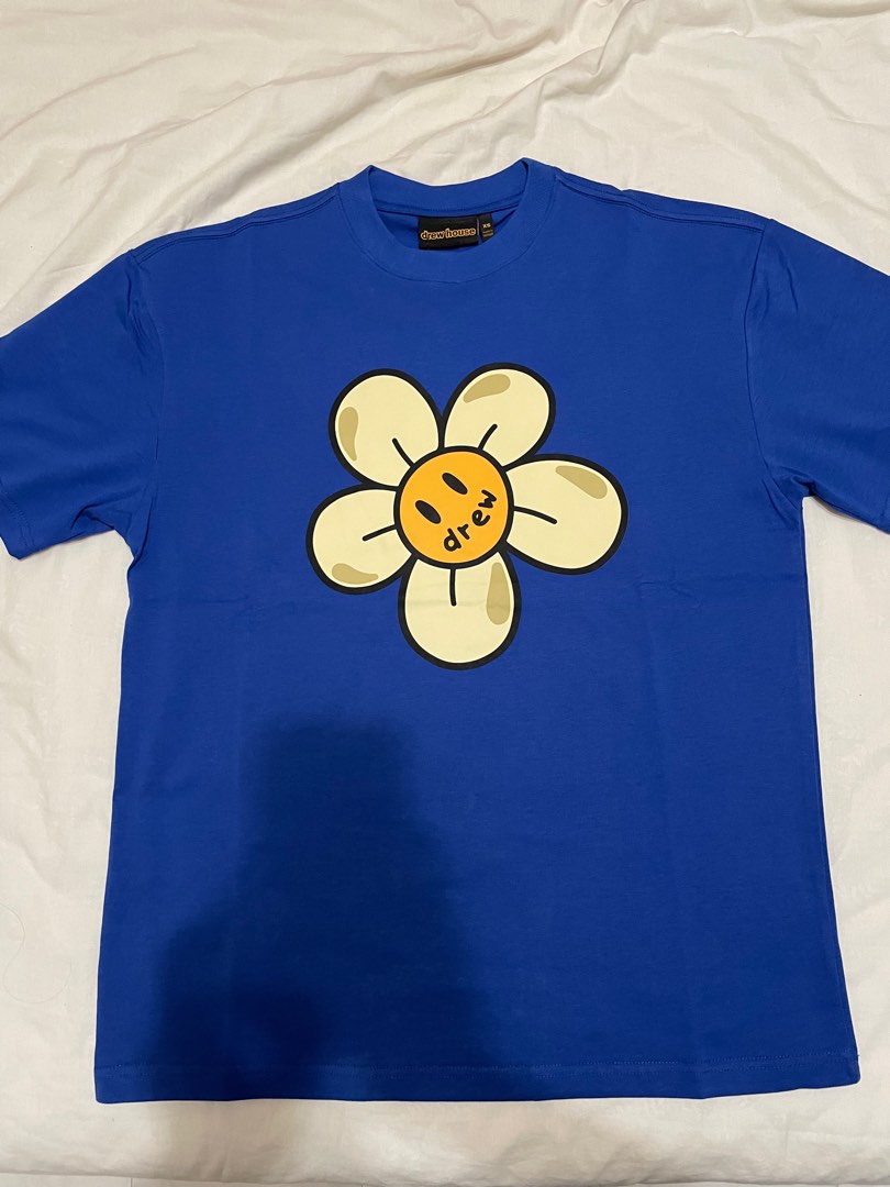 Drew House Daisy Flower Tee, Men's Fashion, Tops & Sets, Tshirts & Polo ...