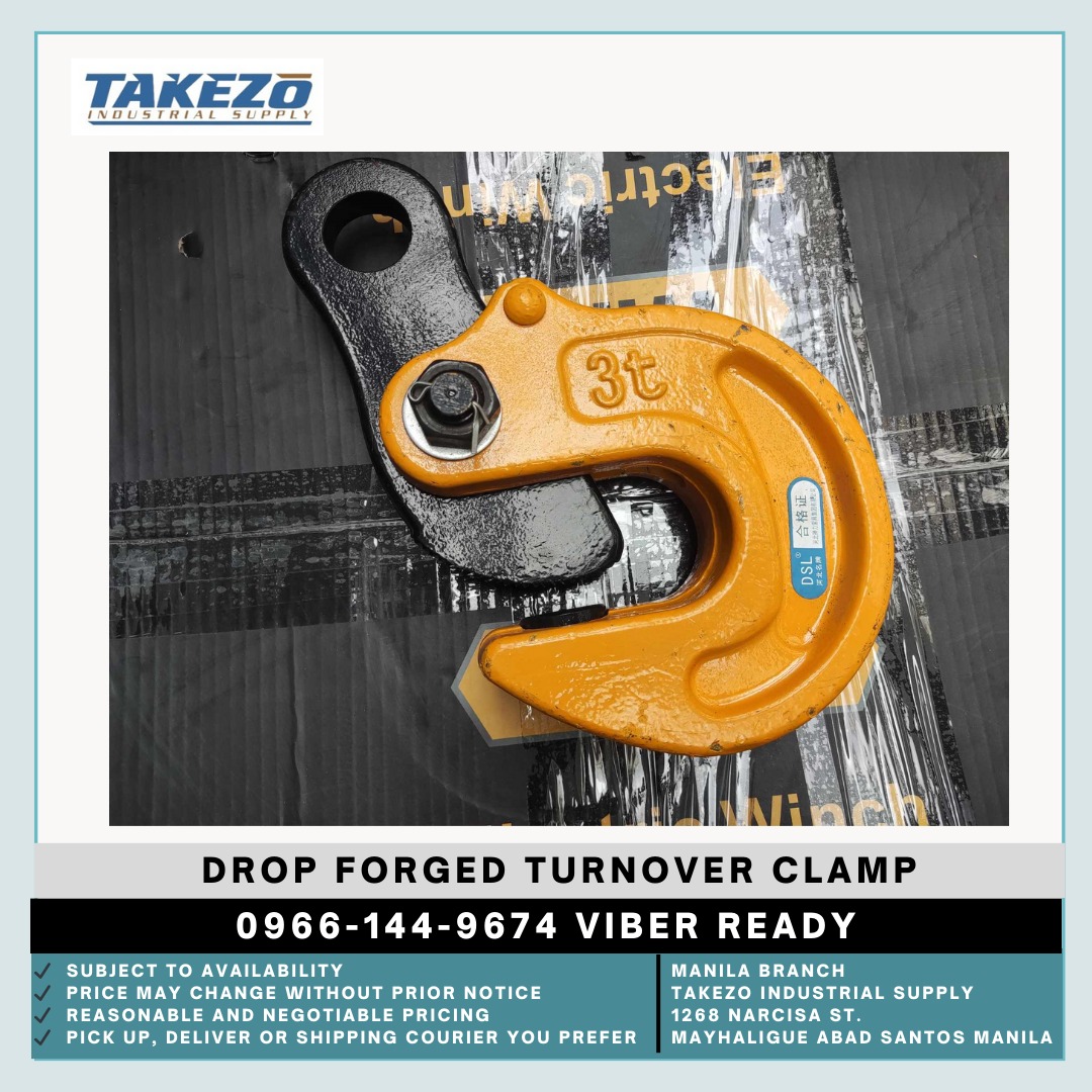 DROP FORGED TURNOVER CLAMP, Commercial & Industrial, Industrial ...