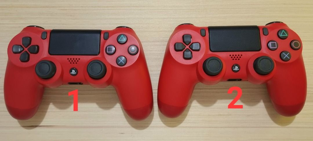 DualShock 4 (Magma Red) Original, Video Gaming, Video Game Consoles ...