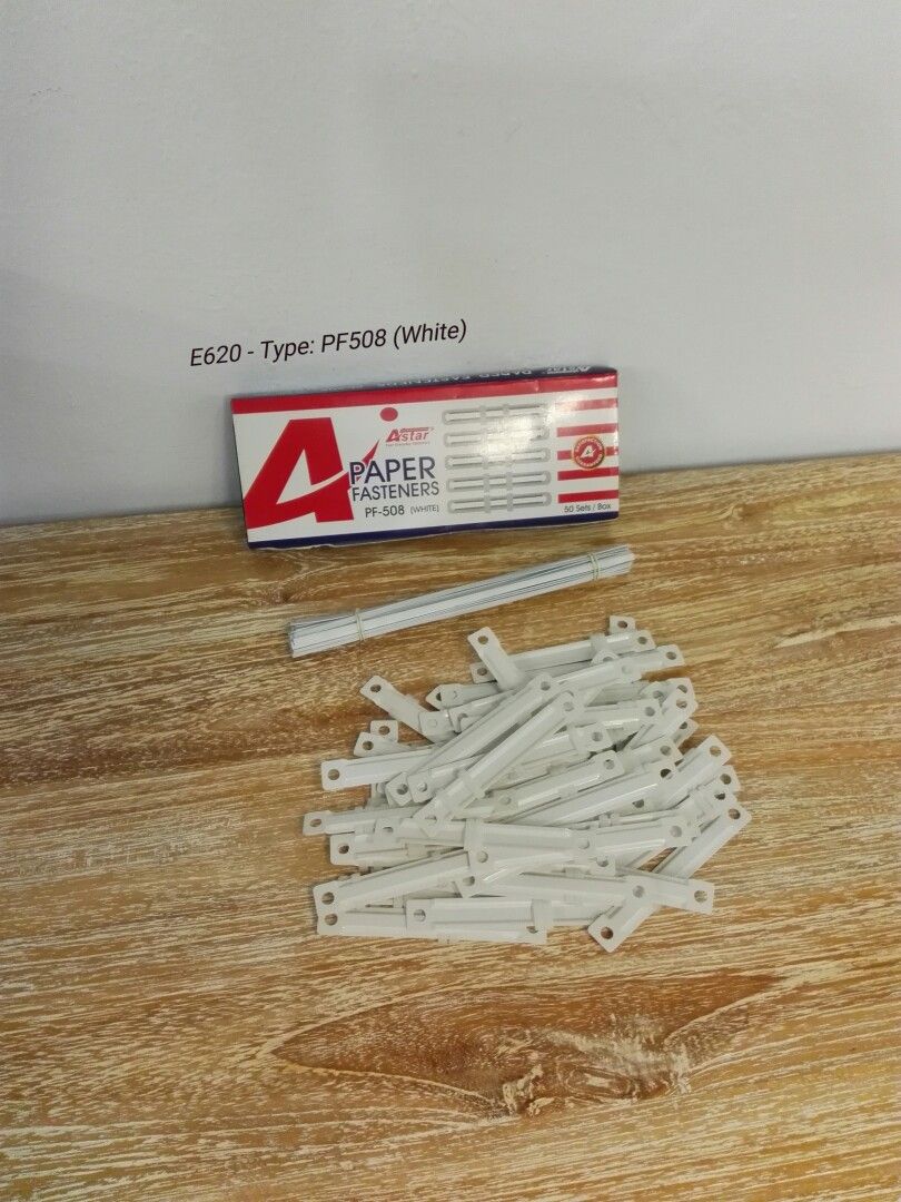 E630 - 'Astar' Paper Fasteners, Hobbies & Toys, Stationery & Craft ...