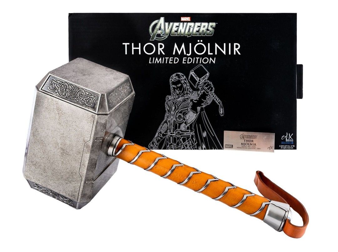 Efx Thor Hammer Mjolnir Avengers Hot Toys MIB, Hobbies & Toys, Toys ...