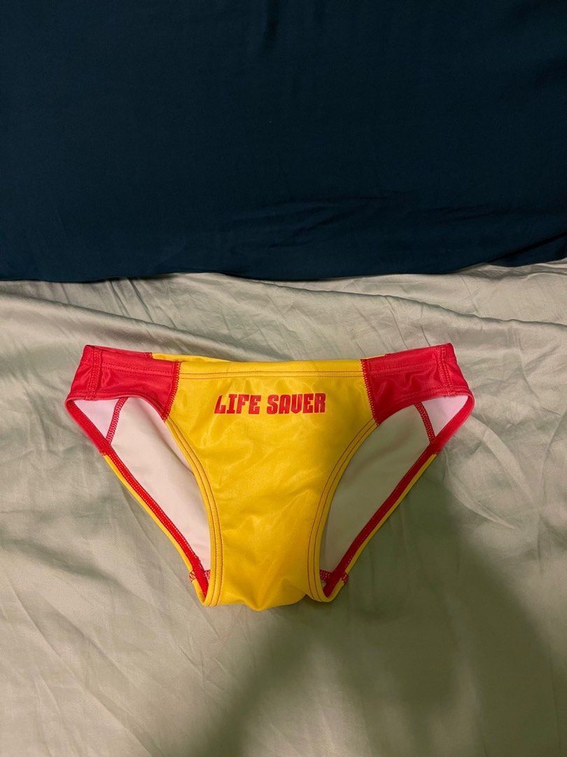 EGDE - Lifesaver Swim Bikini, Men's Fashion, Bottoms, Swim Trunks ...