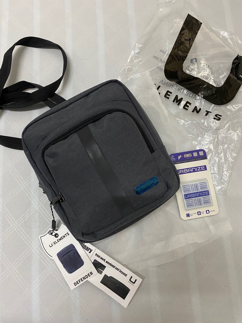 Elements anti-theft bag, Men's Fashion, Bags, Sling Bags on Carousell