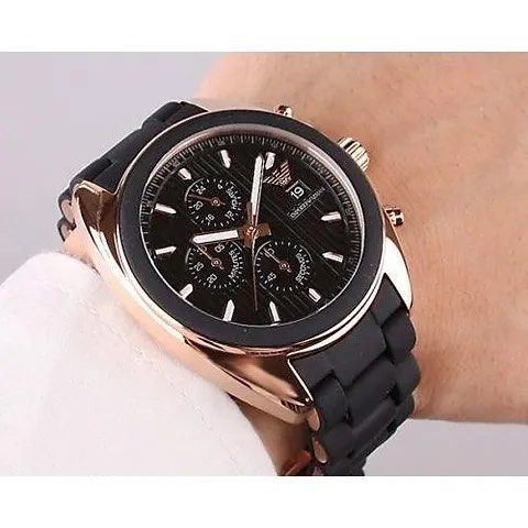 Emporia Amani Sportivo Chrono Watch AR5954, Men's Fashion, Watches ...