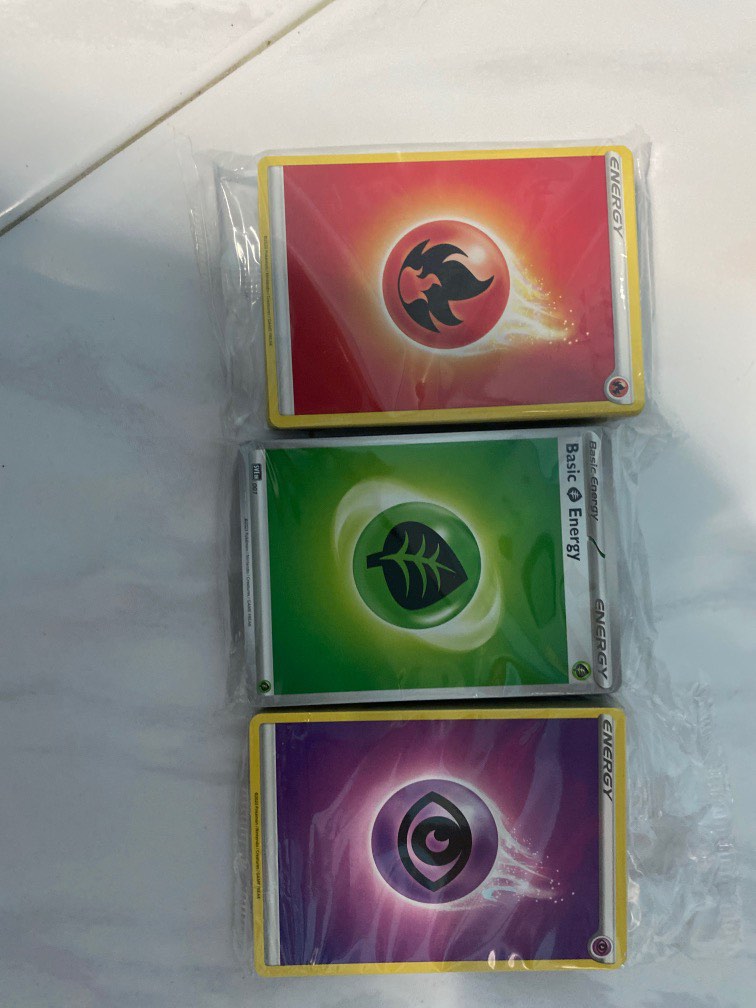 Energy Cards, Hobbies & Toys, Toys & Games on Carousell
