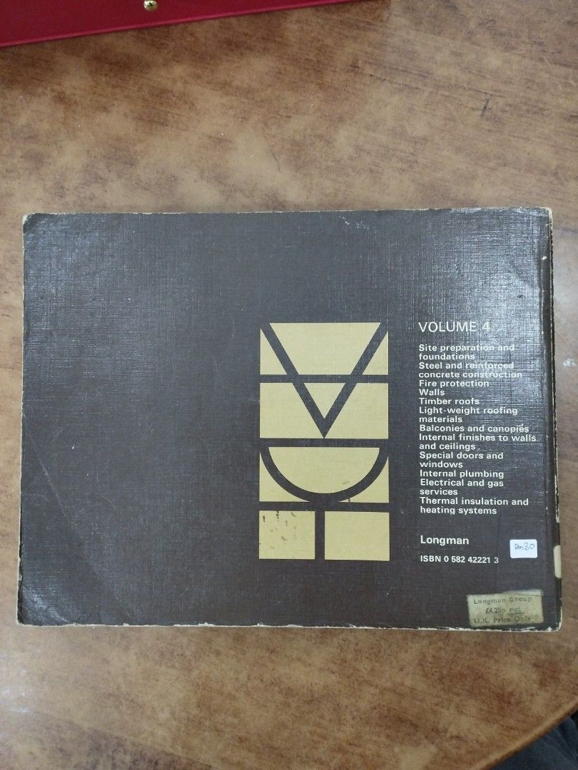 (ENG) Building Construction Metric Volume 4, Hobbies & Toys, Books ...