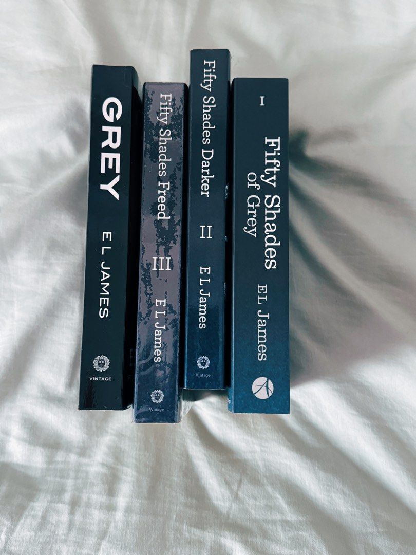 Fifty Shades of Grey series by EL James, Hobbies & Toys, Books ...