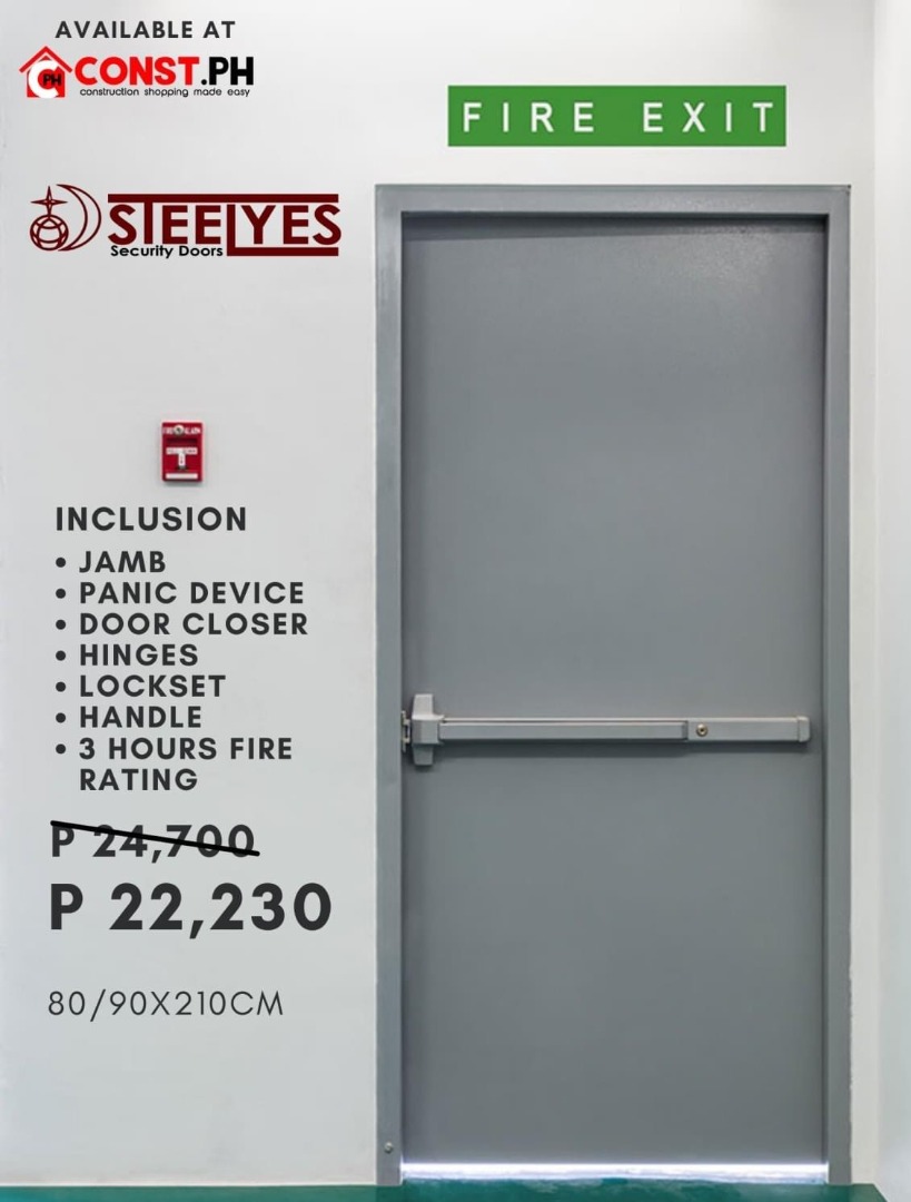 FIRE EXIT DOOR, Commercial & Industrial, Construction & Building ...