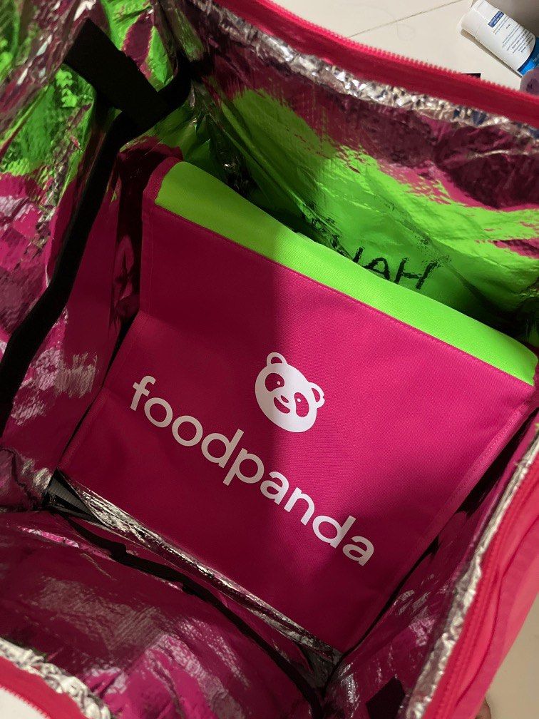 Foodpanda Bag (walker/cyclist), Motorcycles, Motorcycle Accessories on ...