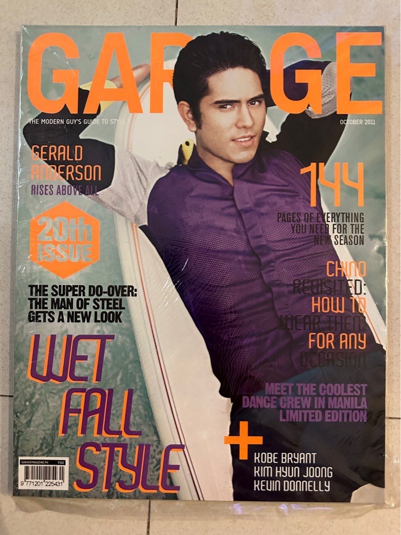 Garage Magazine Gerald Anderson, Hobbies & Toys, Books & Magazines ...