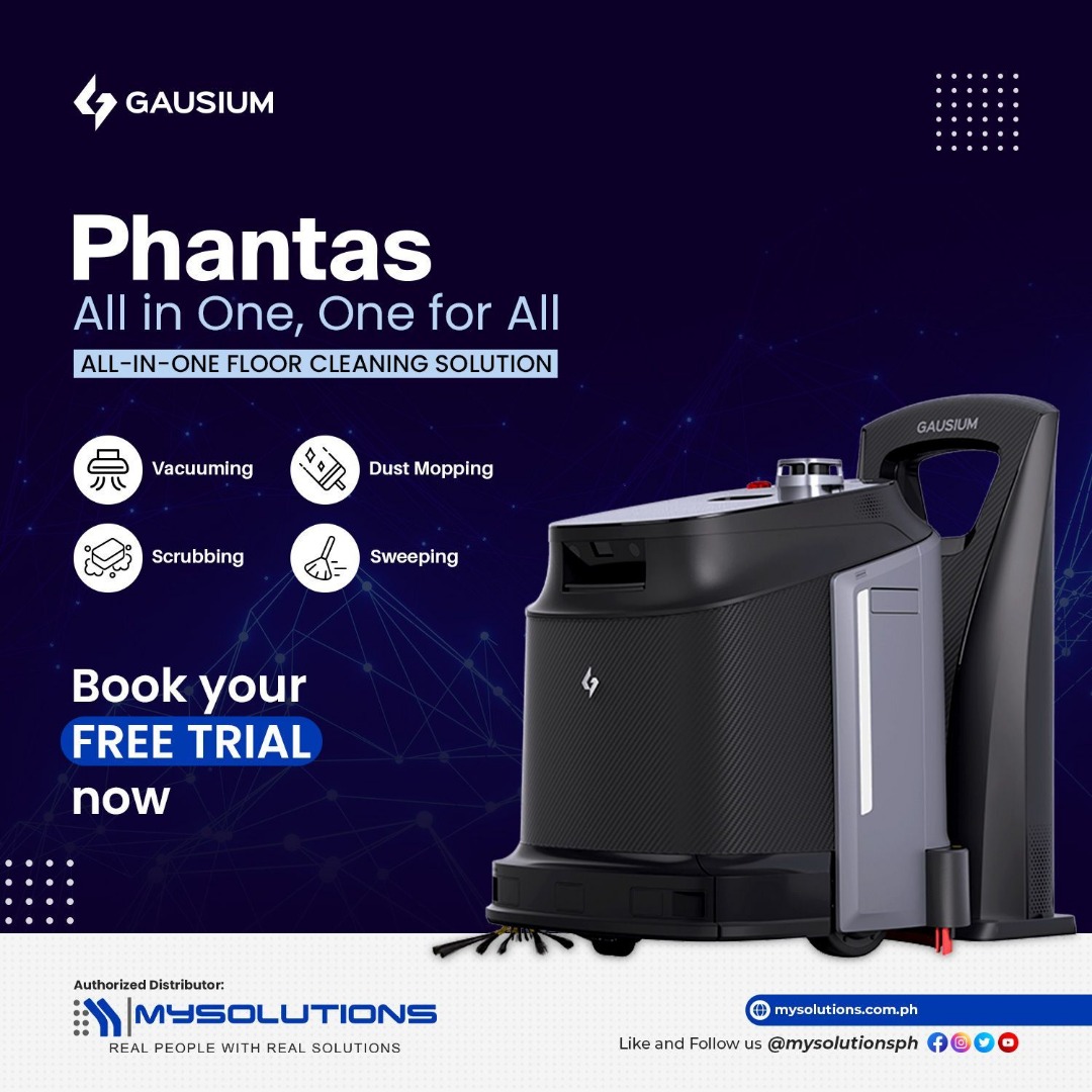 GAUSIUM PHANTAS ALL IN ONE FLOOR CLEANING ROBOT, Computers & Tech, Office & Business Technology ...