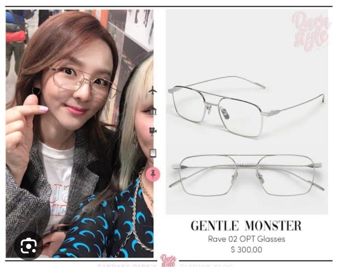 Gentle Monster Rave 02, Women's Fashion, Watches & Accessories ...