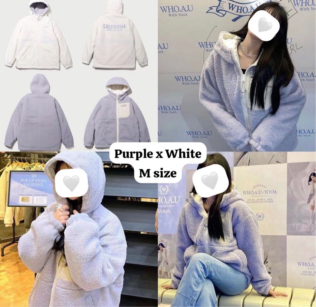 [Genuine] Korea WHO.A.U Puffer Winter Coat Jacket, Women's Fashion ...