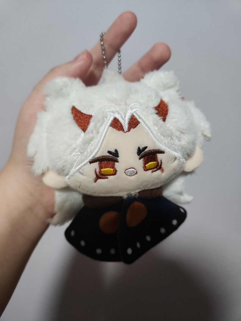Geshin impact itto plush keychain, Hobbies & Toys, Memorabilia ...