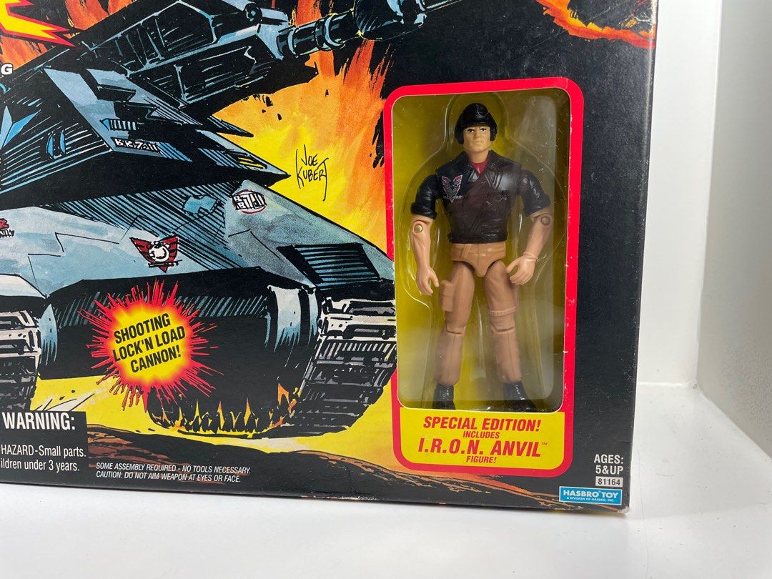 G.I Joe sgt Savage ,IRON Panther with IRON Anvil Figure vintage 1994 ...