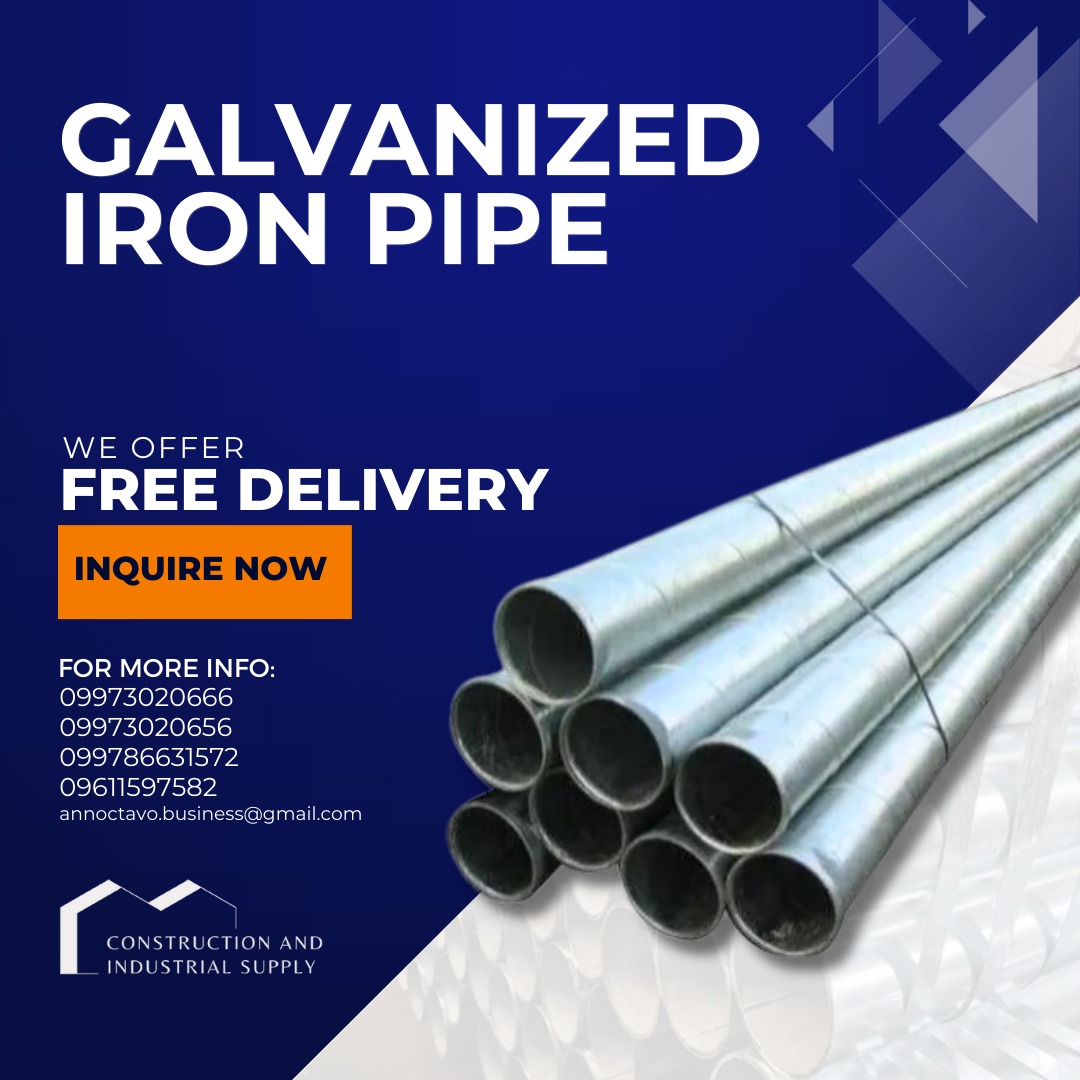 Gi Pipe | Galvanized Iron Pipe | Pipes | Plumbing Pipe | Water Pipe ...