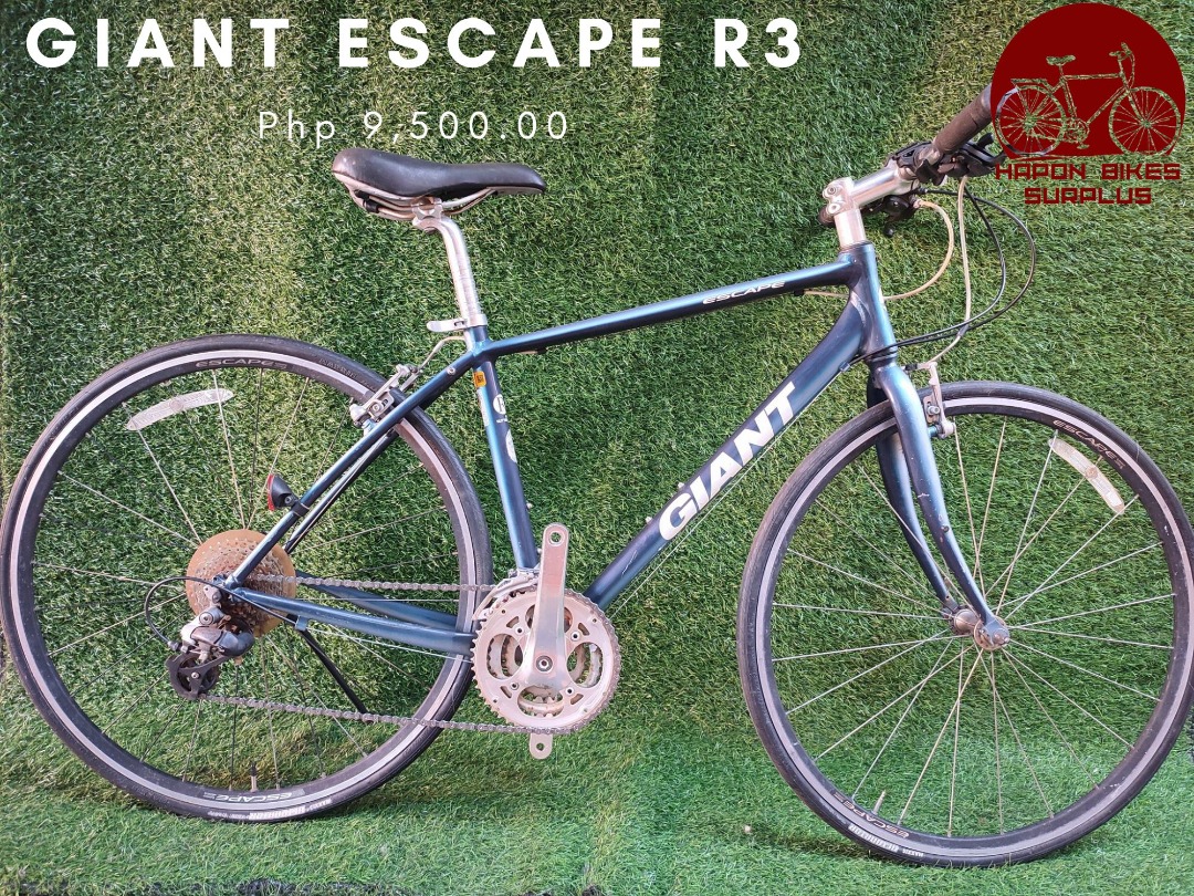 Giant Escape R3 Blue Hybrid Bike Japan Surplus, Sports Equipment ...