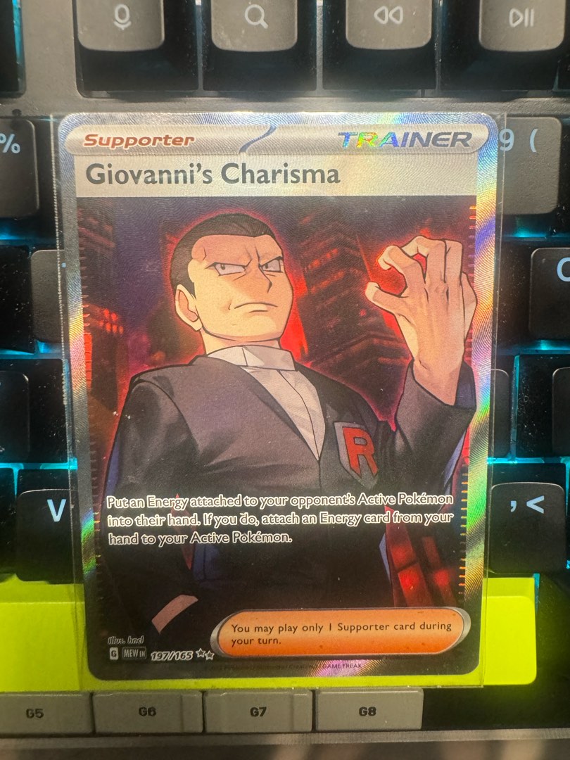 Giovanni Full Art Pokemon cards, Hobbies & Toys, Memorabilia ...