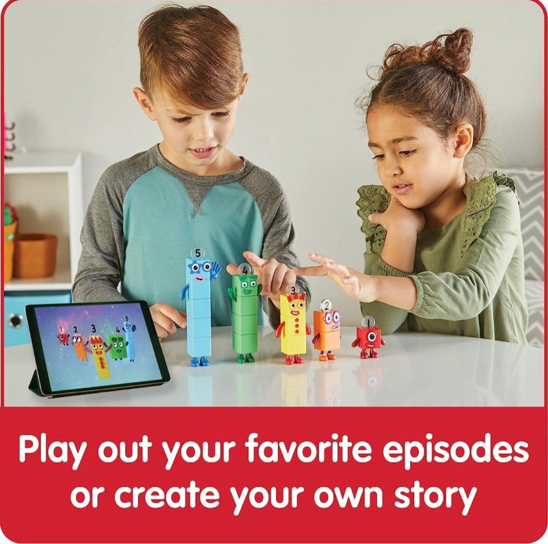 hand2mind Numberblocks Friends One to Five, Hobbies & Toys, Toys ...