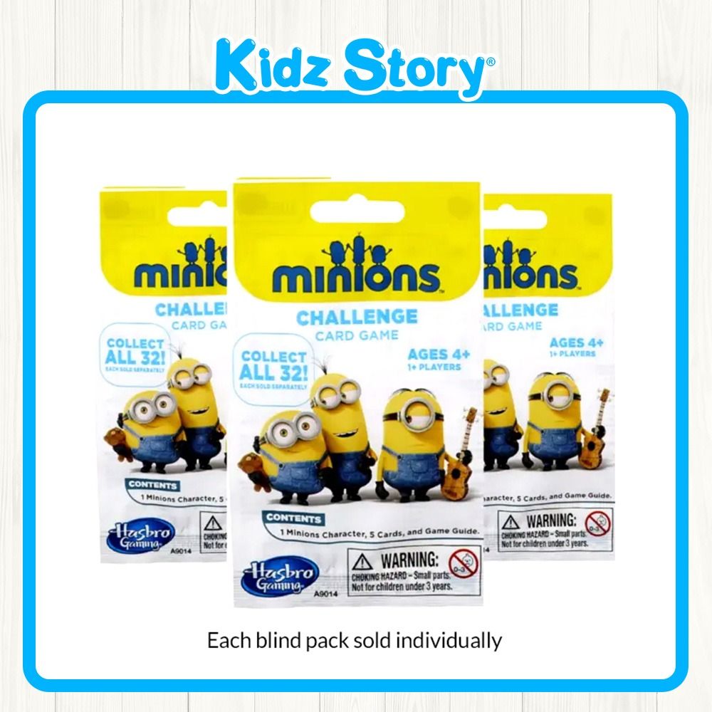 Hasbro Gaming Minions Challenge Card Game Mini Blind Bag (1-pack ...