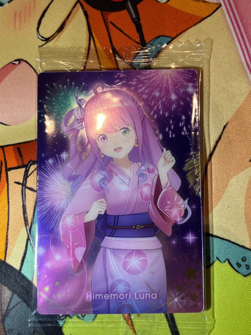 Himemori Luna Hololive Wafer Card #26 Japanese VTuber 2016 Bandai Japan ...