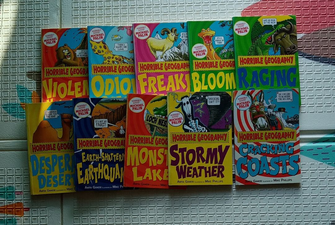Horrible Geography (full set of 10 books), Hobbies & Toys, Books ...