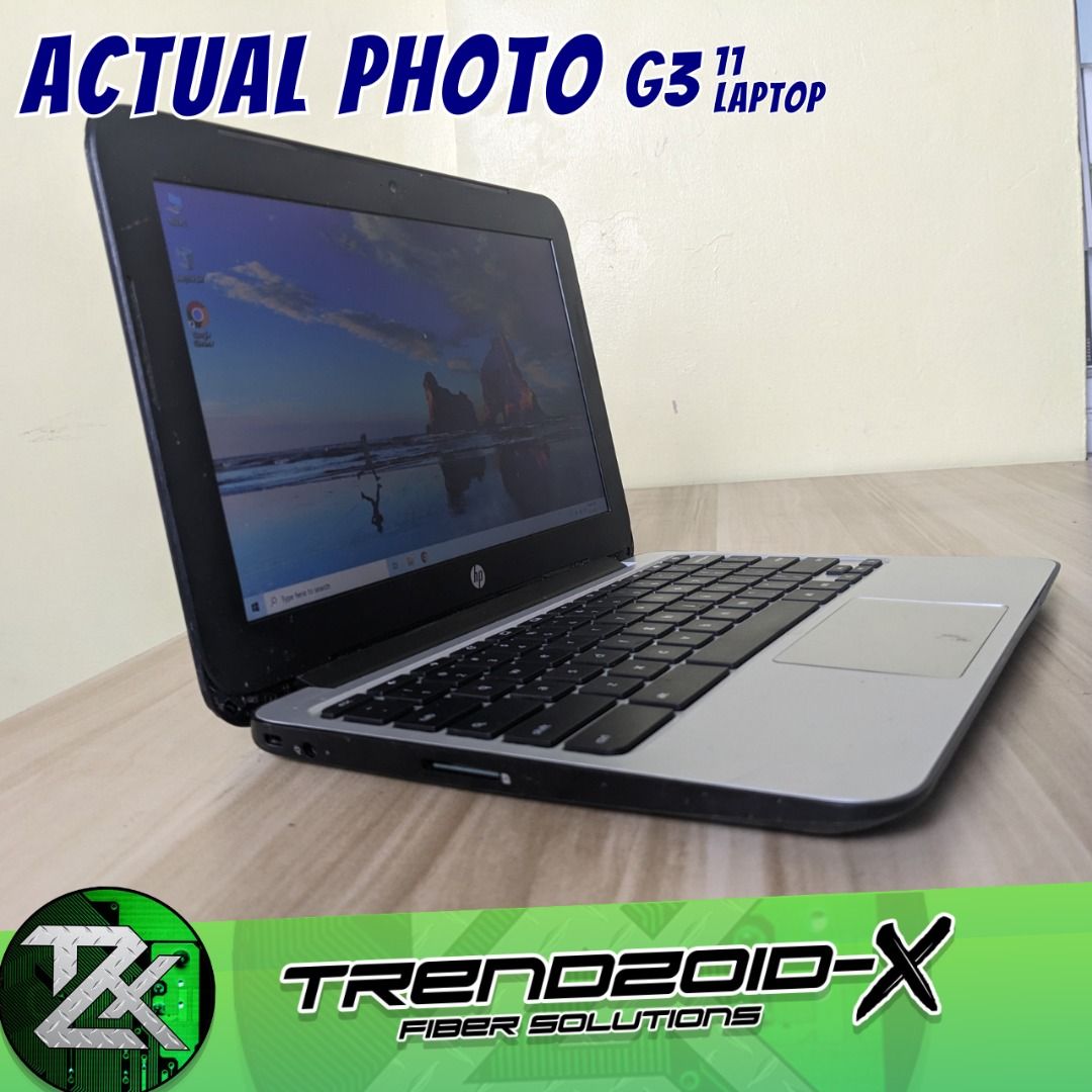 HP CHROMEBOOK 11 G3 TRENDZOID-X FIBER SOLUTIONS, Computers & Tech ...