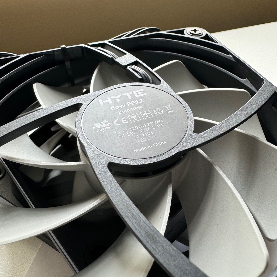 HYTE Flow FE120 Set of 3 Case Fans, Computers & Tech, Parts ...