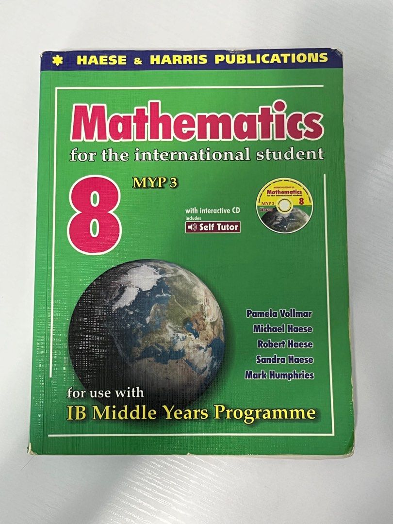 IB textbook - Mathematics, 興趣及遊戲, 書本 & 文具, 教科書 - Carousell
