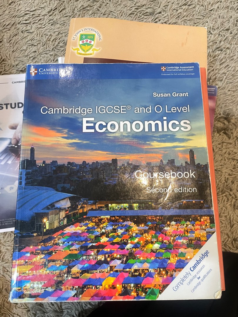 Igcse economic coursebook /textbook, Hobbies & Toys, Books & Magazines, Textbooks on Carousell