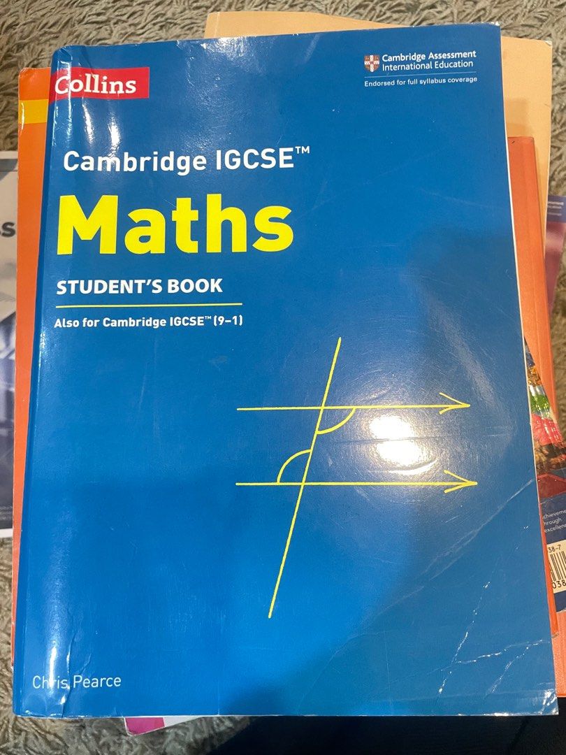 Igcse Maths Coursebook Textbook Hobbies And Toys Books And Magazines Textbooks On Carousell