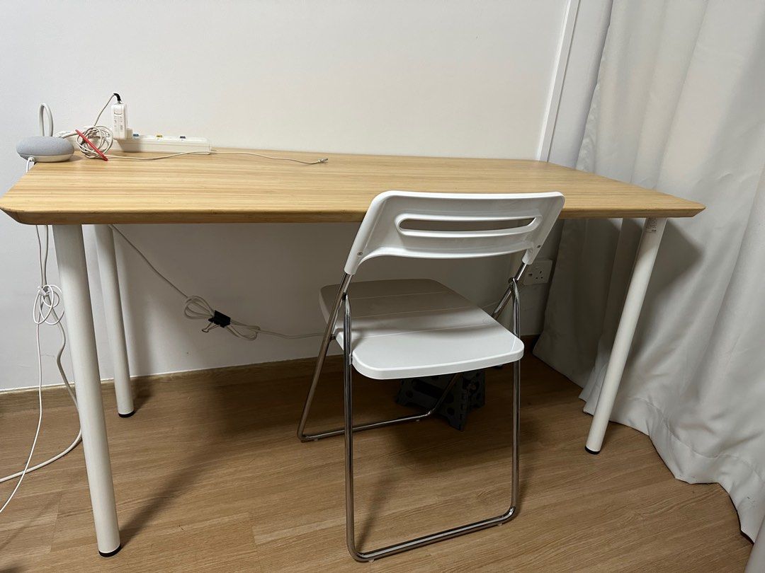 Ikea ANFALLARE / ADILS - Desk, Furniture & Home Living, Furniture ...