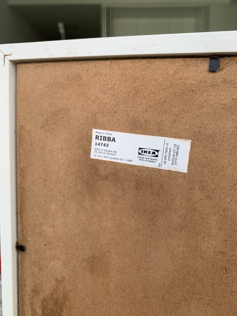 IKEA RIBBA Large Picture Photo Frame, Furniture & Home Living, Home ...