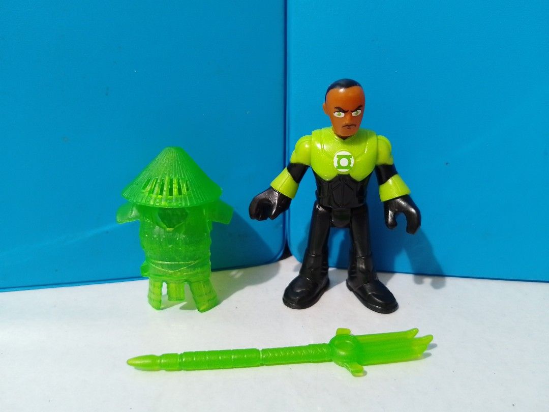 Imaginext Green Lantern John Stewart Action Figure, Hobbies & Toys ...
