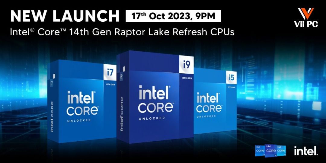 Intel Core i5 14600K 14600KF i7 14700K 14700KF i9 14900KF 14900K ...