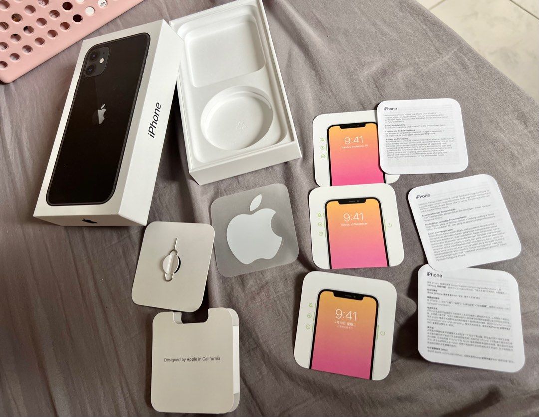 Iphone 11 BoX ONLY complete cards etc, Mobile Phones & Gadgets, Mobile ...