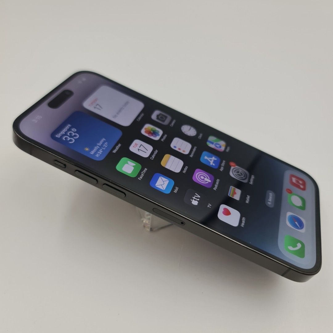 iPhone 14 Pro Max Space Black 128GB, Mobile Phones & Gadgets, Mobile ...