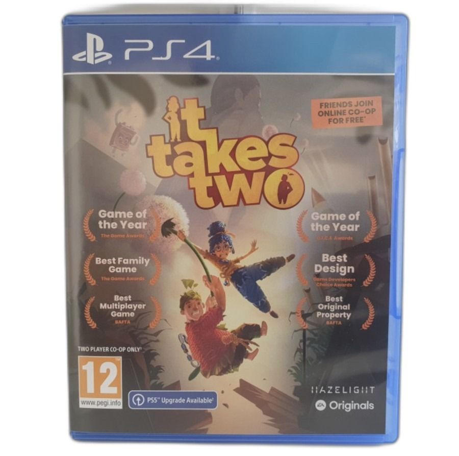 It Takes Two PS4 PS5 BD Kaset CD Playstation 4 Like New Second Used Preloved Bekas Pre Loved 2nd ...