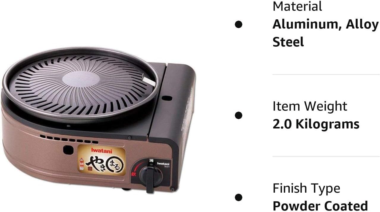 Iwatani Smokeless Korean Barbecue Grill YAKIMARU CB-SLG-1, TV & Home ...