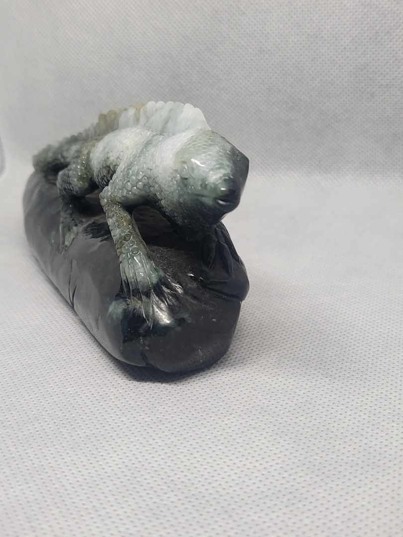 Jade lizard （蜥蜴）, Hobbies & Toys, Memorabilia & Collectibles, Vintage ...