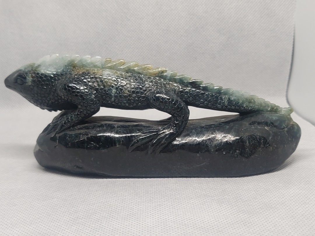 Jade lizard （蜥蜴）, Hobbies & Toys, Memorabilia & Collectibles, Vintage ...