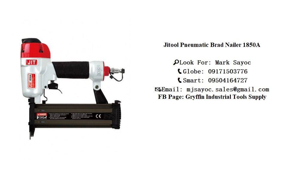 Jitool Pneumatic Brad Nailer 1850A, Commercial & Industrial, Industrial ...