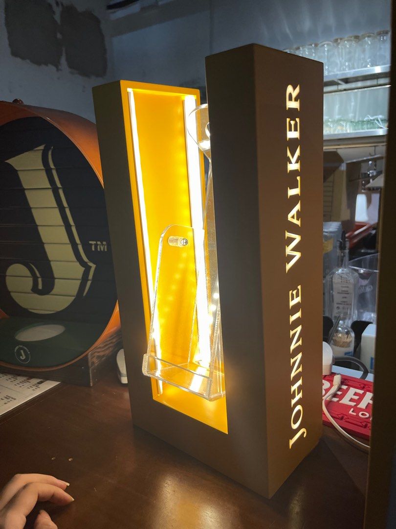 Johnnie walker Table Glorifier, Furniture & Home Living, Home Decor ...