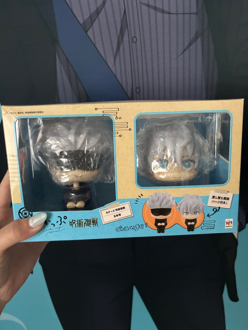 Jujutsu Kaisen JJK Gojo Satoru Look up, Hobbies & Toys, Memorabilia ...